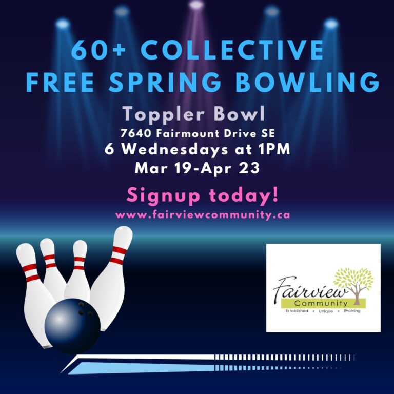 60+ Collective 2025 Seniors Spring Bowling | Fairview Community Association